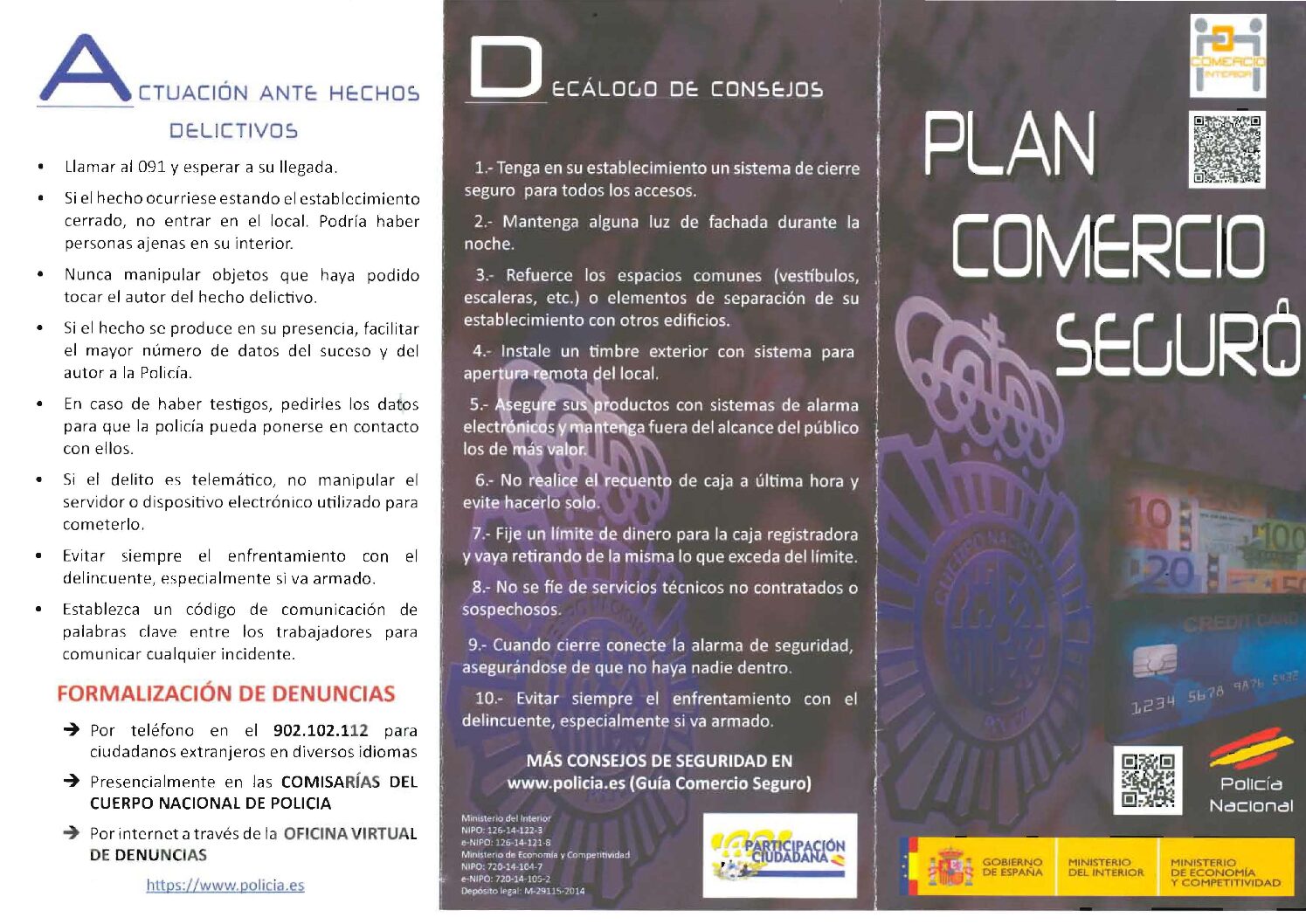 PLAN DE COMERCIO SEGURO - APYMER